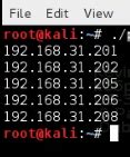 Write A Ping Sweeper In 4 Lines Of Bash Linux Security Blog