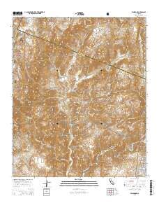 Oak Slope Topo Map In Riverside County California