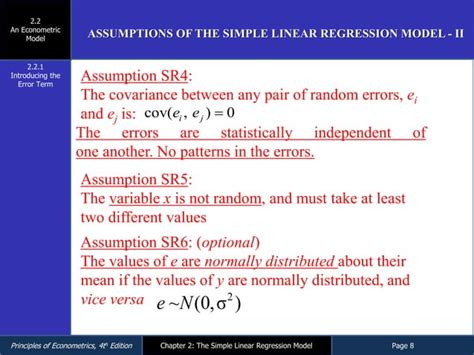 2 1 simple linear regression model 1 pptx