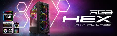 Sharkoon Rgb Hex Siyah Argb Fanlı Atx Oyuncu Kasa Gençer Gaming