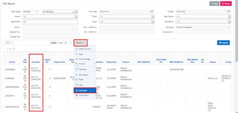 How To Generate DSR Report For A Job Status Fresa Blogs