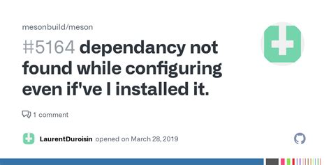 Dependancy Not Found While Configuring Even Ifve I Installed It