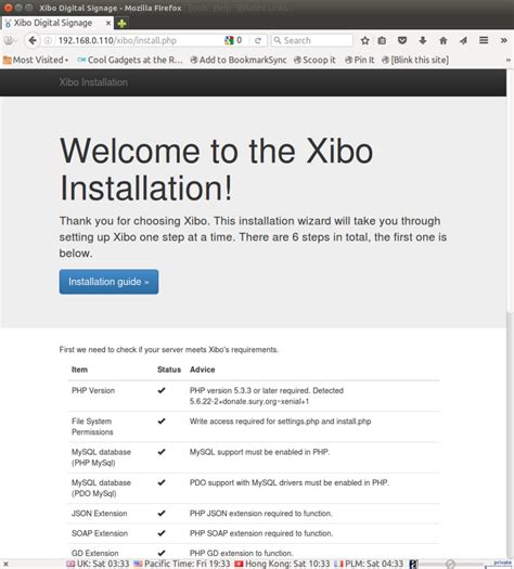 How To Install Php 56 And Xibo Digital Signage Cms In Ubuntu 1604 Cnx Software