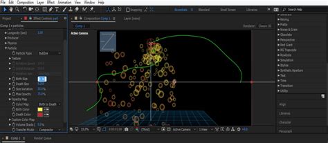After Effects Particles Creating Atmospheric Particles In After Effects