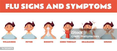 아픈 감기 독감 증상 아픈 열 기침 아이 인포 그래픽 개념 벡터 그래픽 디자인 그림 요소 A형 인플루엔자 바이러스에 대한 스톡 벡터 아트 및 기타 이미지 A형 인플루엔자