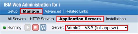 How To Enable The ADMIN2 Server For TLS Communications Via The IBM Web Administration For I