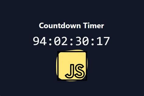 How To Create A Countdown Timer With Javascript And Tailwind Css