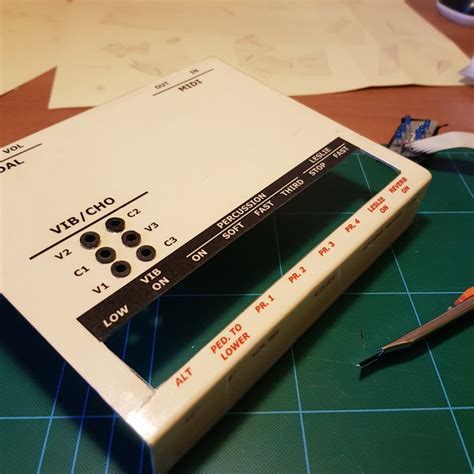 midi drawbars commander