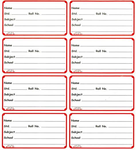 Babe Notebook Name Slips Stiker At 150 Piece Name Label In Surat ID 2848965327188