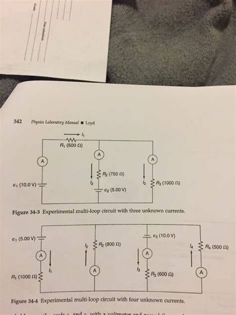 solved laboratory 34 kirchhoff s rules laboratory report