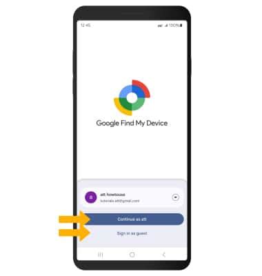 TCL TAB SE R Find My Mobile AT T