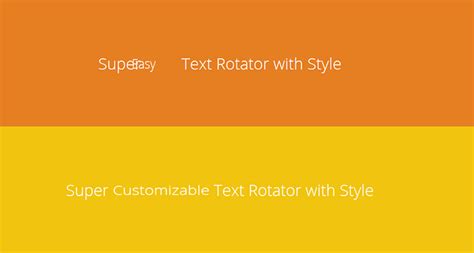 super simple text rotator add a super simple rotating text to your