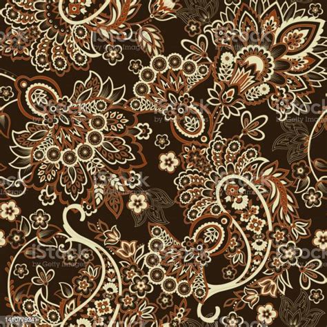 원활한 페이 즐 리 패턴입니다 화려한 벡터 배경 0명에 대한 스톡 벡터 아트 및 기타 이미지 0명 꽃 식물 꽃무늬