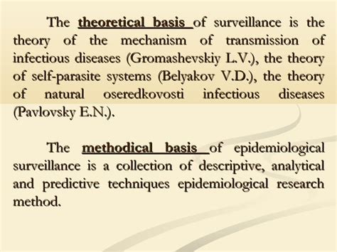 Epidemiological Method Of Research Structure And Maintenance Ppt