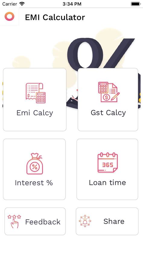 Emi Calculator Ios Source Code By Initiotechmedia Codester
