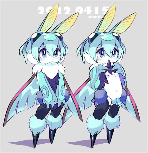 Rule 34 Anthro Arthropod Balls Blue Eyes Blue Hair Blue Penis Censor Bar Censored Clothed