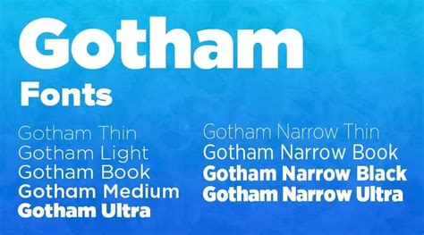 Download The Gotham Font Free Free Fonts Vault