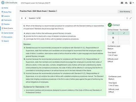 Cfa Practice Pack A Comprehensive Review