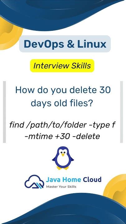 How Do You Delete Files Older Than 30 Days In Linux Youtube