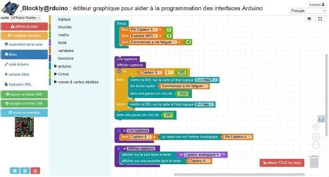 Blockly Arduino Lesprit Dardublock Sans Ses Inconvénients Arduino Arduino Francais