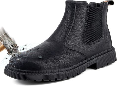 We Step Into Zbvbs Steel Toe Chelsea Boots Work Boots Hq