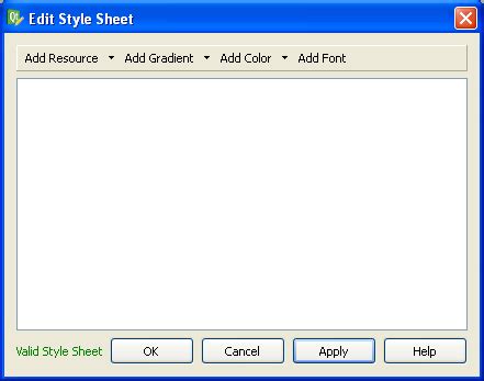 Qt Stylesheets Tutorial Dave Smith S Blog