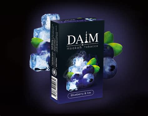 Daim Ice Blueberry Лед Черника 50г купить табак Daim 50г для кальяна по низкой цене в