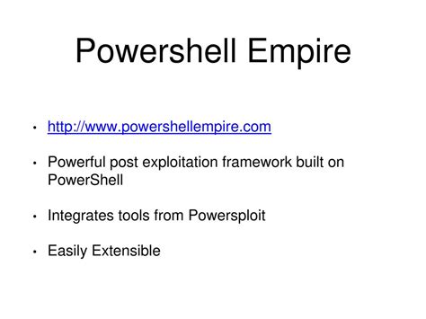 Pentesting With Powershell Ppt Download
