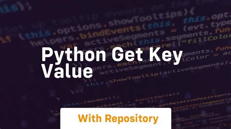 Python Get Key Value YouTube