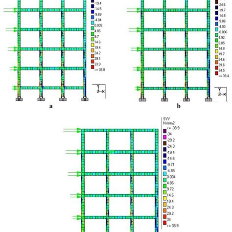 A Cracked Rc Frame Pattern B B Cfrp Wrapped Rc Frame Pattern B