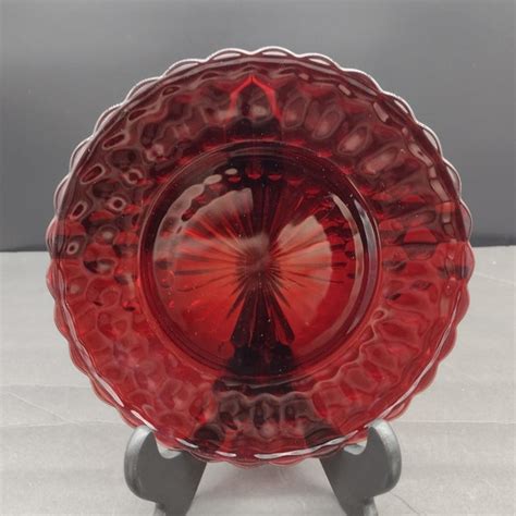 Red Depression Glass Etsy