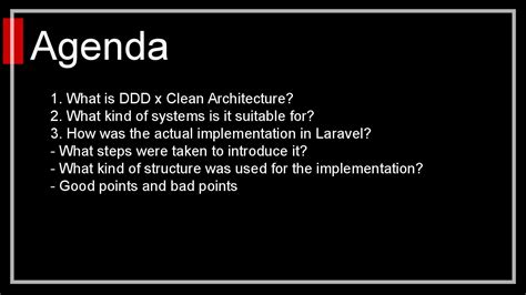Laravel × Clean Architecture Speaker Deck