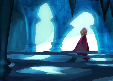 Stunning Frozen Concept Art Reveals The Snow Queen You Didnt See