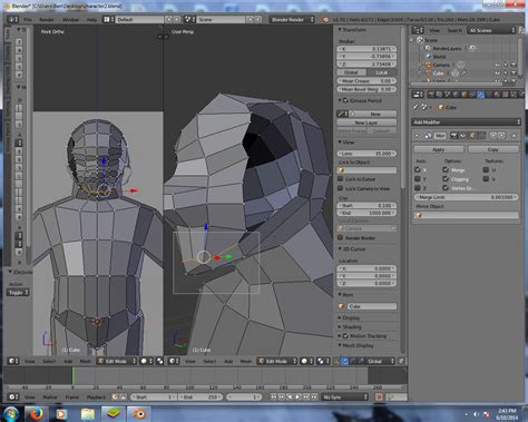 trying to get rid of verticies basics and interface blender artists
