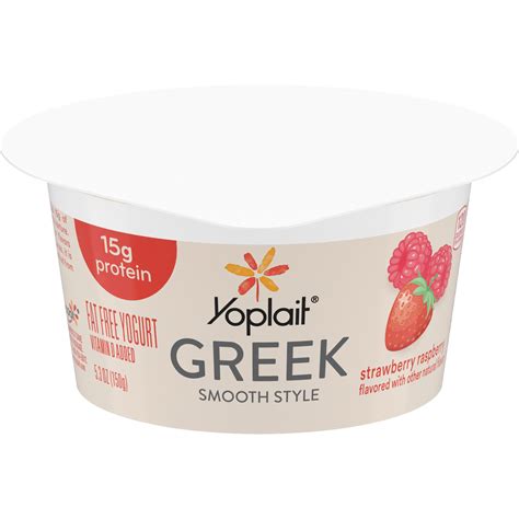 Yoplait® Gluten Free Greek Yogurt Single Serve Cup Strawberry Raspberry 5 3 Oz