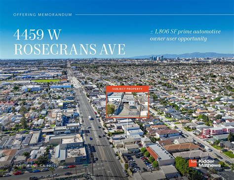 4459 W Rosecrans Ave Hawthorne Ca 90250 Loopnet