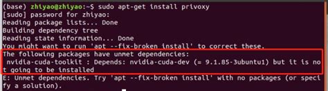 解决错误apt Fix Broken Install Csdn博客