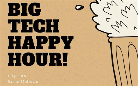 Big Tech Faang Happy Hour Nyc Tech Events