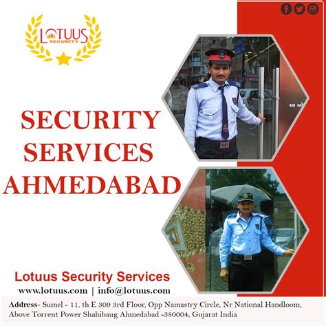 Security Services Ahmedabad Lotuus Security Services Stands As The