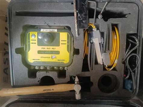 High Strain Dynamic Pile Load Testing Machinepdrpdidltpdapile