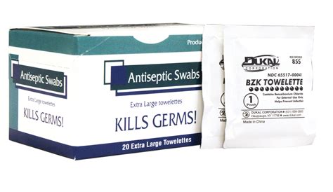 Benzalkonium Chloride Wipes