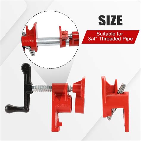 Flkqc 34 Wood Gluing Pipe Clamp Set