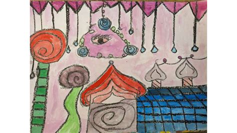 Year 7 Create Hundertwasser Inspired Landscapes Archbishop Temple Church Of England High School