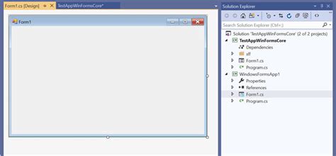 Migrating A Winforms App In Net Core Componentone