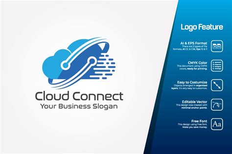 Cloud Connect Logo Template