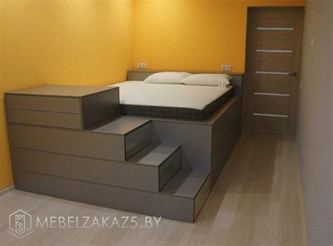 Кровати-подиумы на заказ в Минске - Цены, Фото, Рассрочка 0%