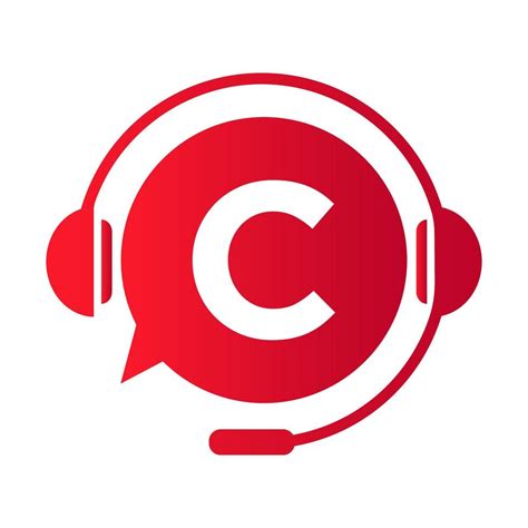 Communication Chat Logo On Letter C Template Bubble Speech Consulting Sign Icon 19512832