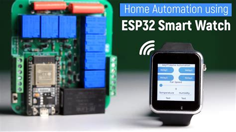 Control Home Appliances Using ESP Watch T Watch V ESP Projects IOT Projects