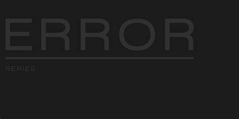 ERROR 2 On Behance