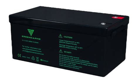 High Performance Lithium Boat Battery Green Marine